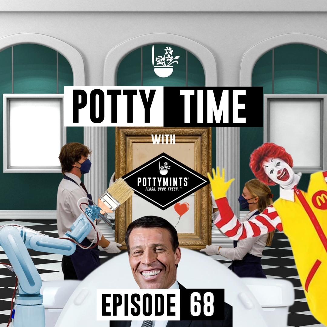 🦾🖼Banksy or Artificial Intelligence?!?🖼🦾| Potty Time with POTTYMINTS